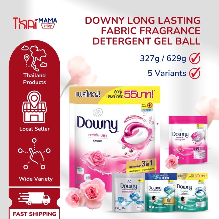 Downy Long Lasting Fabric Fragrance Detergent Gel Ball 327g/629g | Lazada Singapore