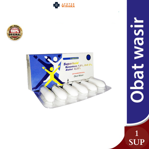 superhoid suppo/Obat wasir - 1 Pcs | Lazada Indonesia
