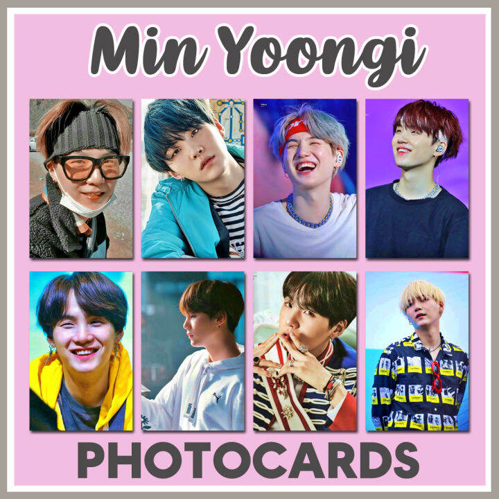 BTS Min Yoongi Photocards Part 1 (choose 8 photos) | Lazada PH