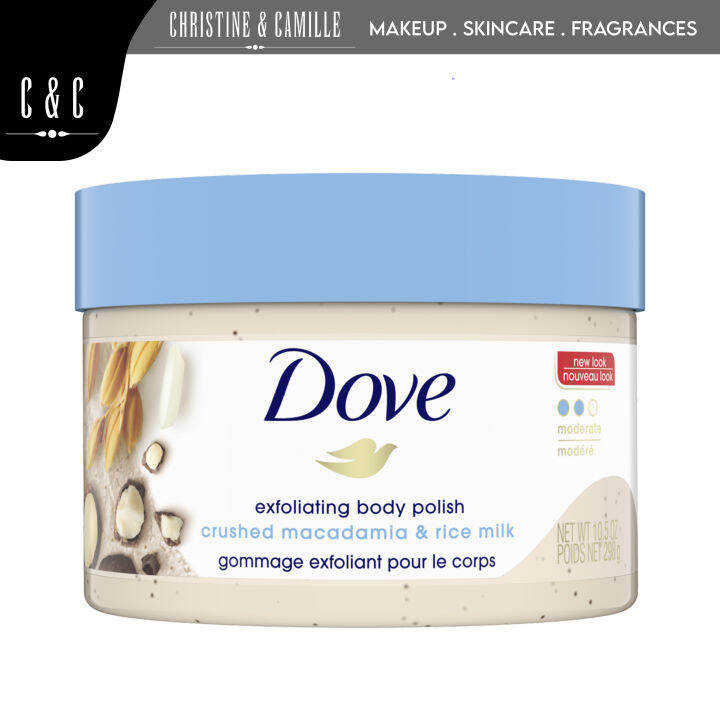 Dove Exfoliating Body Polish 298g | Nourishing Body Exfoliator | Lazada PH