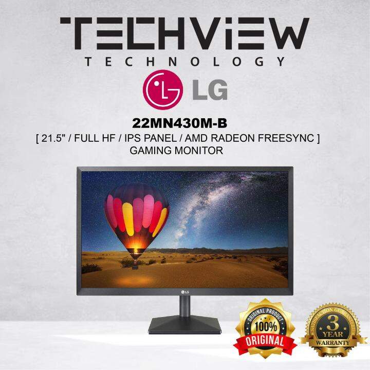 LG 22MN430M-B [ 21.5" / FULL HF / IPS PANEL / AMD RADEON FreeSync ...