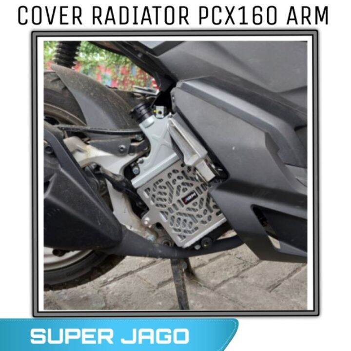 Cover Tutup Radiator PCX 160 2021 2022 ARUMI ARM ORIGINAL | Lazada ...