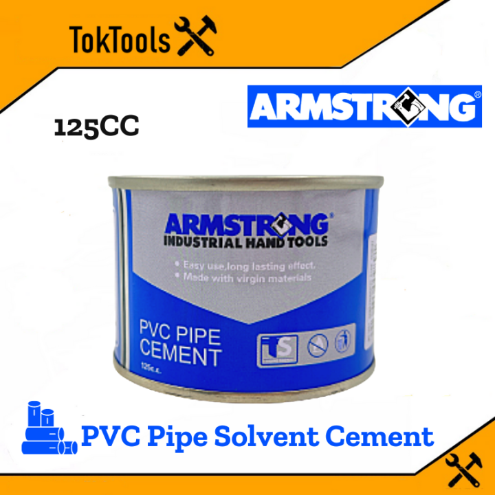 Armstrong Solvent Cement PVC Pipe Cement 125cc | Lazada PH