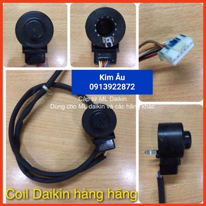 Van Cáp Tiết Lưu Điện Tử Điều Hòa, cáp từ máy lạnh, cuộn dây van điện ...