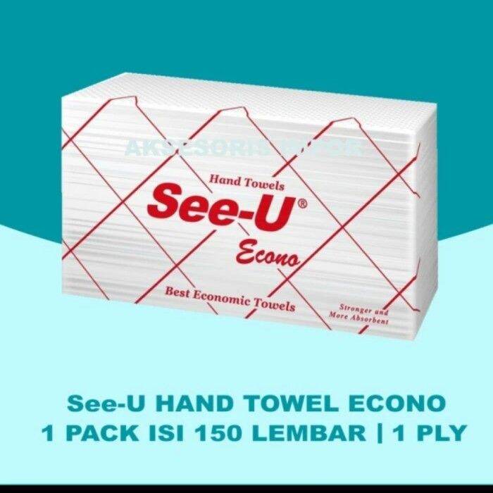 S1 TISU TISSUE SEE U MULTIFOLD TOWEL ECONO 150 LEMBAR GROSIR MURAH ...
