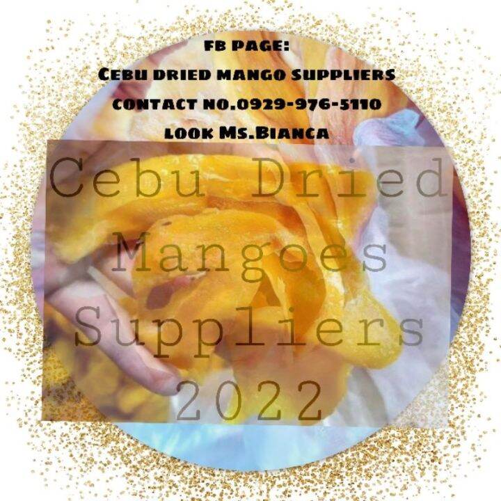 Cebu Dried Mangoes Suppliers 1to2 kilo | Lazada PH