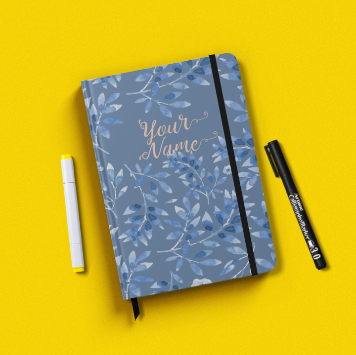 Buku Tulis Catatan Custom Notebook Custom Tulisan Nama A5 | Buku Diary ...