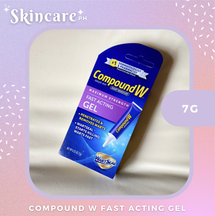 Compound W Fast Acting Gel, Salicylic Acid Wart Removal Gel 7g | Lazada PH