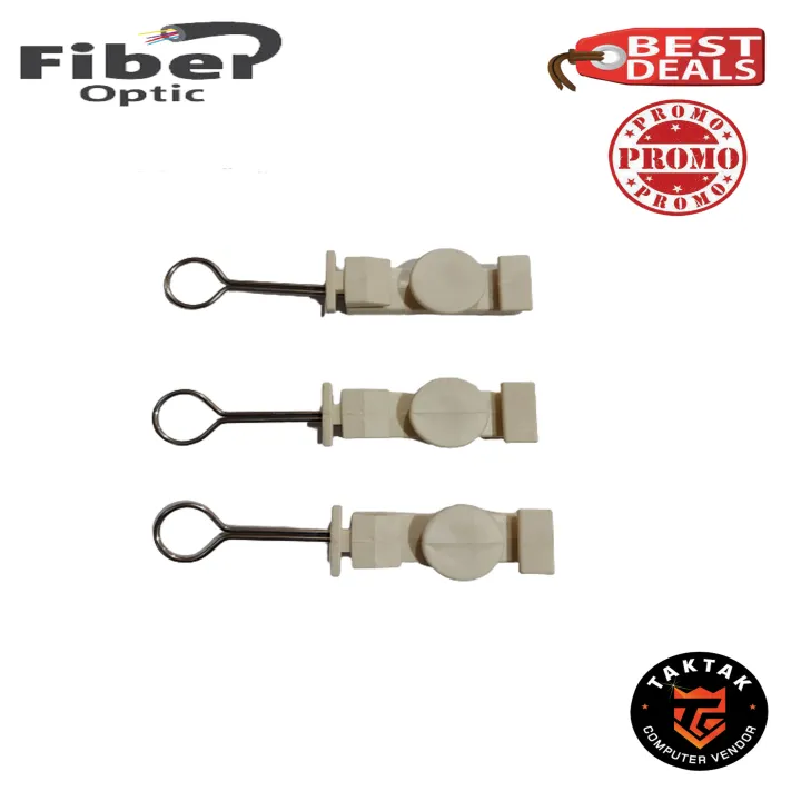 FIBER OPTIC FTTH DROP CABLE S TYPE F-CLAMP | Lazada PH