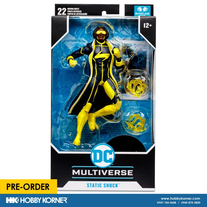 (IN STOCK) MCFARLANE TOYS 7 Inch Scale DC Multiverse Static Shock (New ...