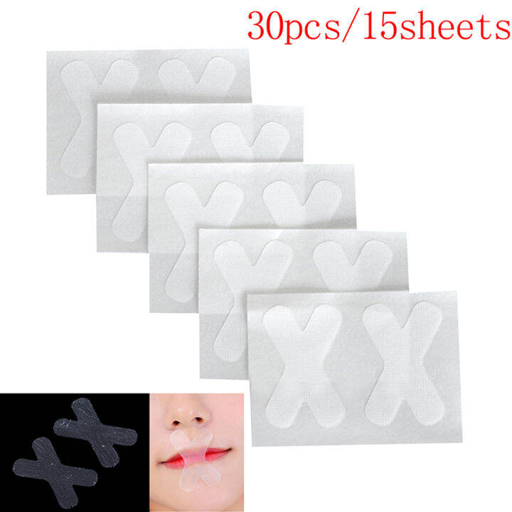 MIAO 30Pcs Sleep Strips Advanced Gentle Mouth Tape Nose Sleeping Less Mouth Breathing | Lazada PH