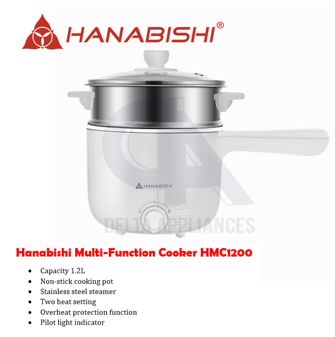 Hanabishi Multi Cooker 1.2L Electric Cooking Pot Cookware Original 1 ...