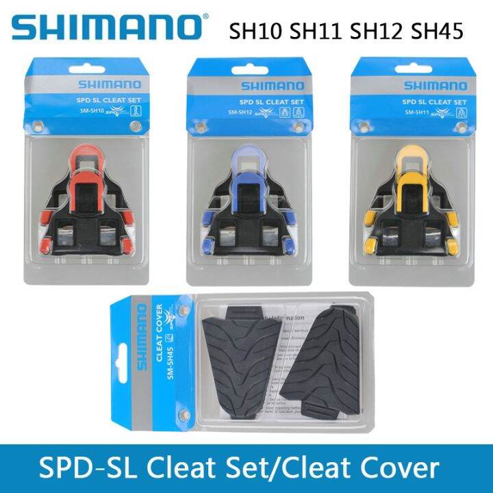 SHIMANO SH10 Road Bike Cleat ชุด SH11 SH12 Cleats SH45เหยียบ Cleats ป้องกันลื่น Cleat จักรยาน ...