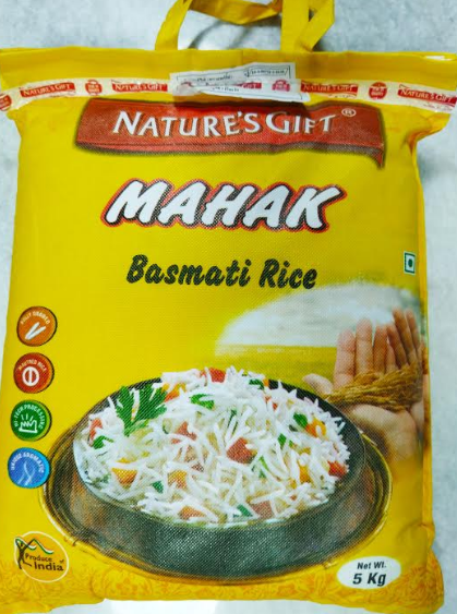 ์Nature's Gift Mahak Basmati Rice (ข้าวบาสมาติ) 5kg | Lazada.co.th
