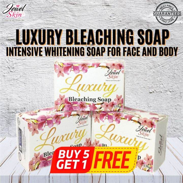 [buy 5 Take 1] Promo Bleaching Soap With Glutathione Complex 10x
