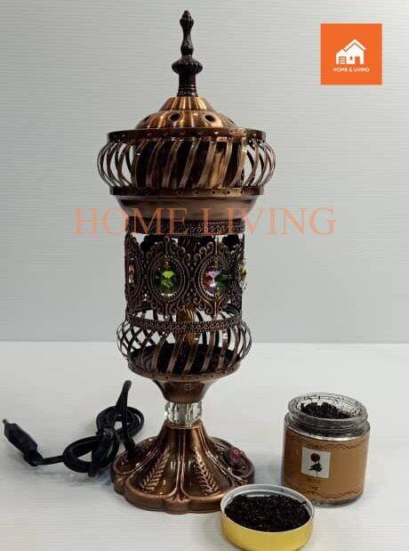 Electric Mabkhara With Bakhoor/ incense / Gaharu (Bakhoor) burner ...