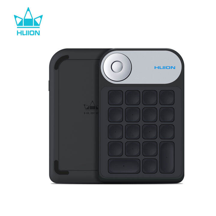 HUION KD100 Mini Keydial Wireless Keyboard Type-C Key Dial Controler 18 ...