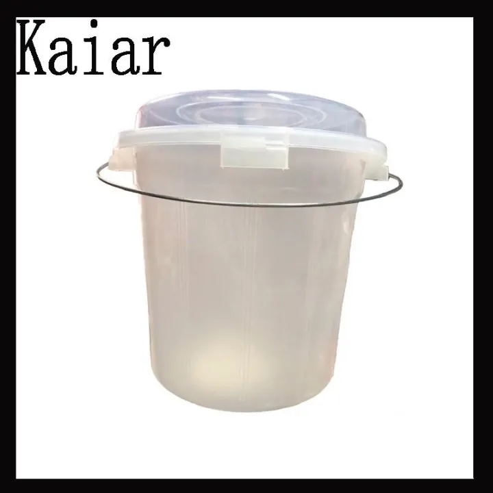 Kaiar 4-Gallon Transparent Pail with Cover and Handle (MDB) | Lazada PH