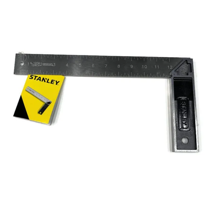 N+"Stanley Try Square 12 inches STHT46536-8 | Lazada PH