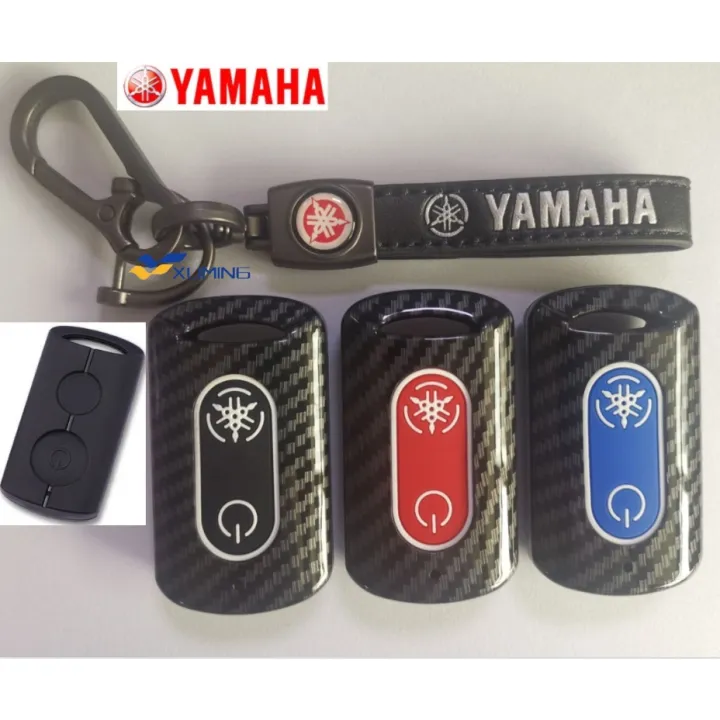 Xuming 1PCS [NEW] Yamaha XMAX AEROX NVX NMAX Remote Key Carbon Fiber ...