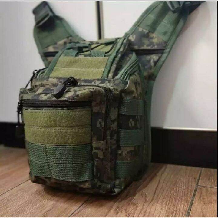 Tas selempang army /Sling bag tactical army/Tas loreng TNI | Lazada ...