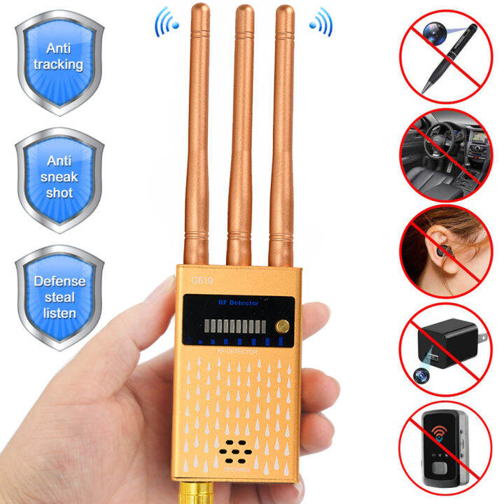 Hand-sized Super Sensitive Hidden Device Detector RF Frequency Scanner ...