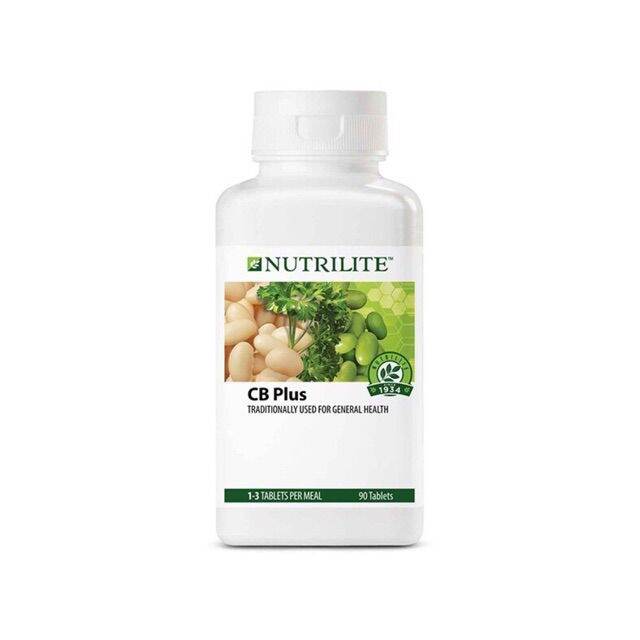 NUTRILITE CB Plus แคลโลว์ (Calow) นิวทริไลท์ ซีบี พลัส ถั่วขาว บล็อค ...