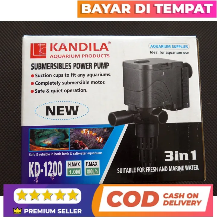 pompa aquarium kandila KD 1200 untuk aquascape | Lazada Indonesia