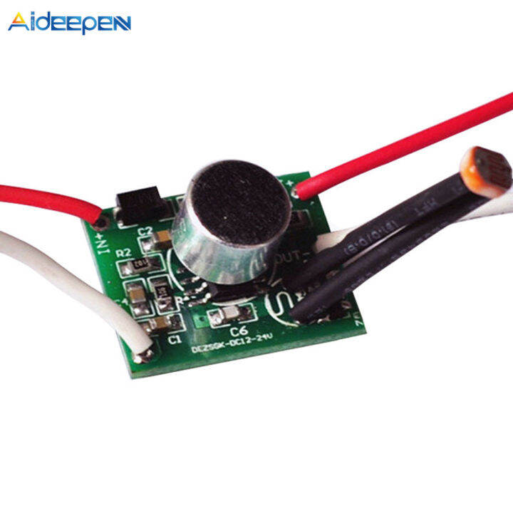 Aideepen DC 3V‑30V Sound Control Switch Module Solar Light Sensor ...
