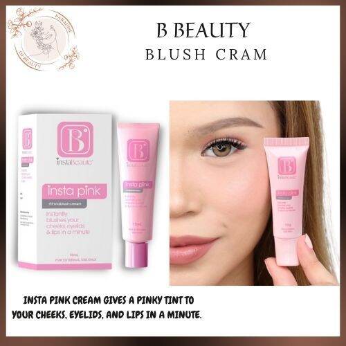 INSTABEAUTE INSTA PINK BLUSH CREAM 10ML | SCARLET IMPACT.INSTA PINK ...