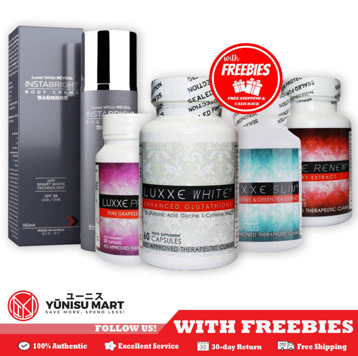 [Frontrow Products] Frontrow Luxxe white Enhanced Glutathione ( With Freebies) | Lazada PH