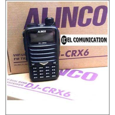 ALINCO DJ-CRX6 HT ALINCO DJ-CRX6 DUALBAND - ALINCO CRX 6 DUALBAND UHF 350 Mhz | Lazada Indonesia