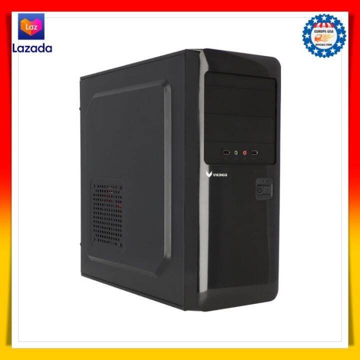 VIKINGS ATX CASE (NP) VIKINGS A3 V.2 (BLACK) {EU&USA} | Lazada.co.th