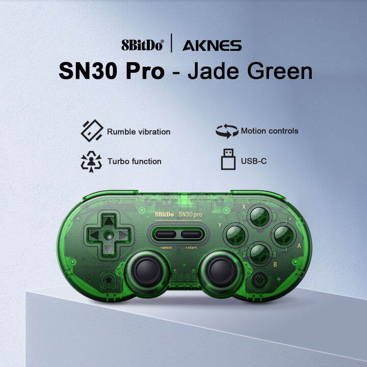 Aknes 8BitDo SN30 Pro Bluetooth Gamepad New Colorways Wireless Controller with Joystick for ...