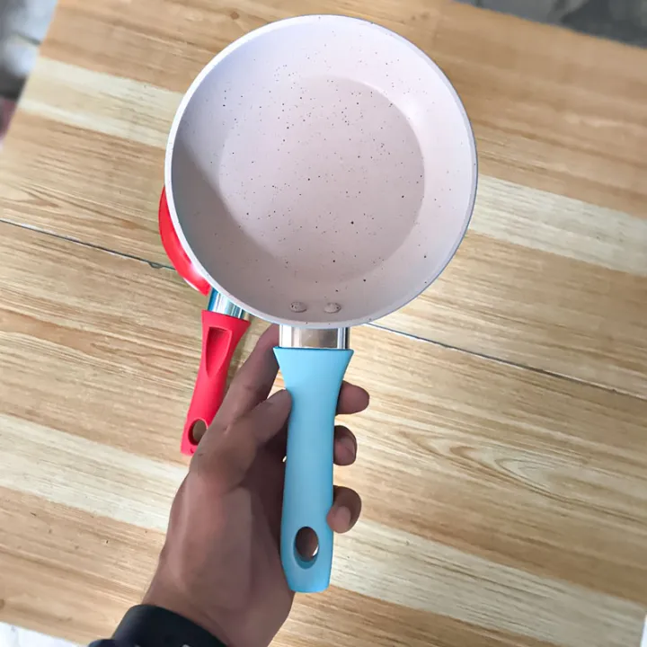 [HIGH QUALITY] 1pc Mini Non-Stick Frying Pan 14CM Marble Coating and ...