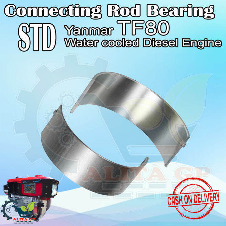 Connecting Rod Bearing STD Yanmar TF80 TF90 TF75 TF95 TF85 NF85 NF80 NF75 Water Cooled Diesel ...