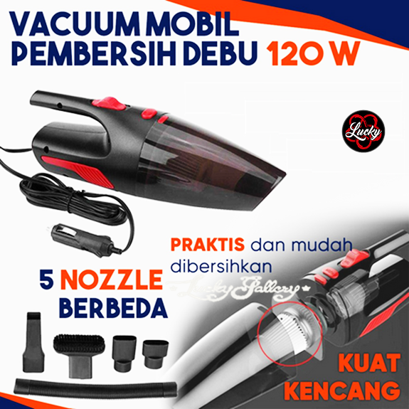 Vacuum Cleaner Mobil Portable Penyedot Debu Mobil Dan Rumah Mini