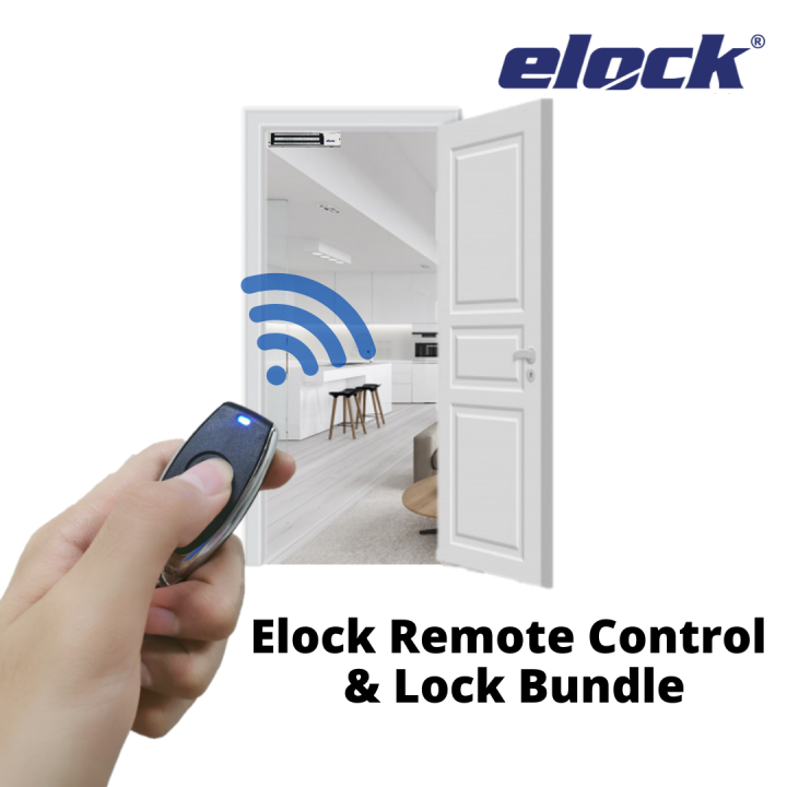 Remote Control Door Unlock | Elock EM Lock Bundle with Access Control ...