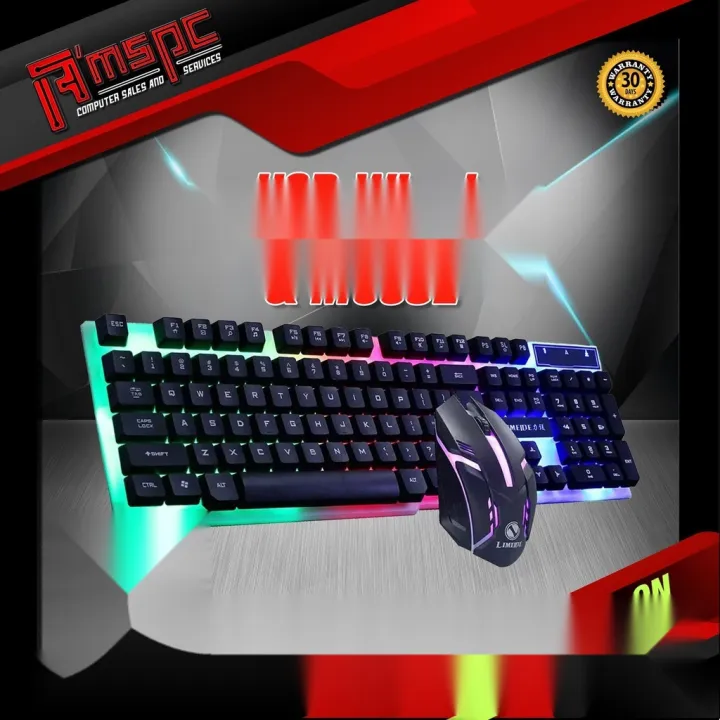 Rainbow Backlight Gaming Keyboard and Mouse | Lazada PH