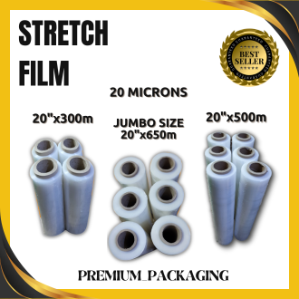 STRETCH FILM PALLET 300M 500M 650M CLEAR | Lazada PH