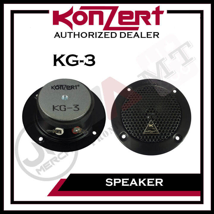 Original Konzert KG-3 3 inches 100 watts Tweeter w/ Free Capacitor ...