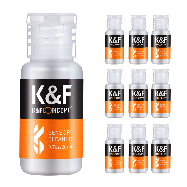 K&F Concept Camera Cleaner Solution Alcohol Free CCD CMOS Cleaning ...