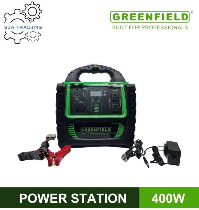 Greenfield Power Station 400 Watts | Power Station with Lead Acid ...