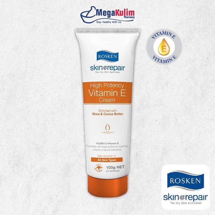 Rosken High Potency Vitamin E Cream 100g | Lazada