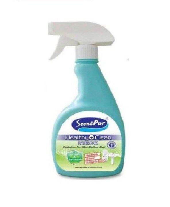ScentPur Anti-Bacterial Healthy Clean Bathroom Cleaner (500ml) Scent Pur Spray Bottle Kills 99. ...