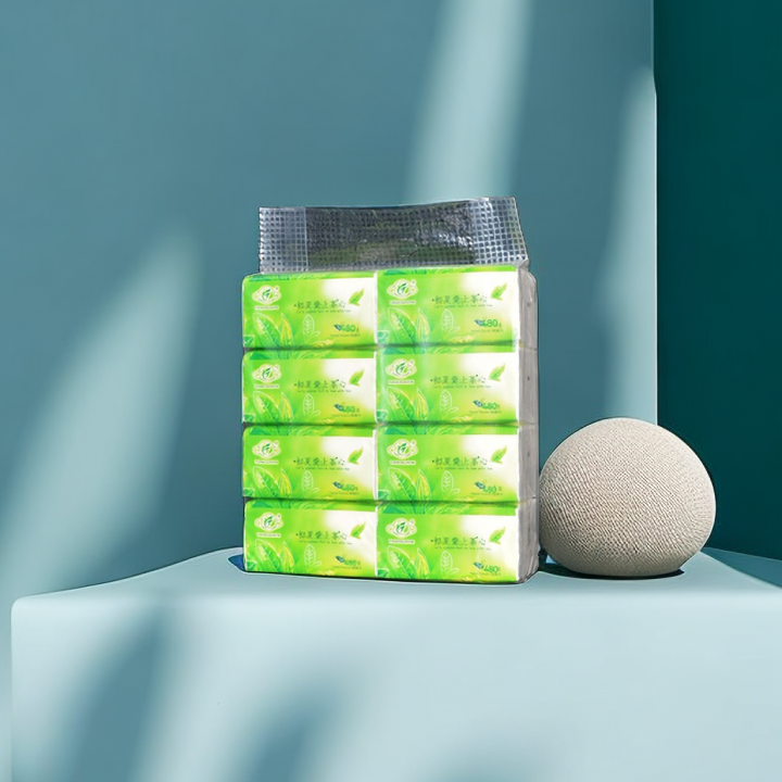 tianyazhiye green tea Tissue Paper Towel For Baby Facial Tissue 480 ...