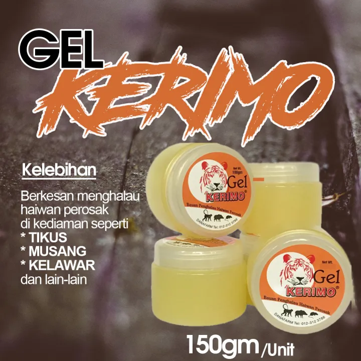 Gel & Spray KERIMO : Menghalau Haiwan Perosak untuk Kediaman (Monyet, B ...