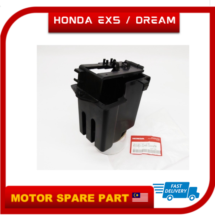 HONDA EX5 / DREAM Battery Box Case Casing / Kotak Plastic Hitam Bateri ...