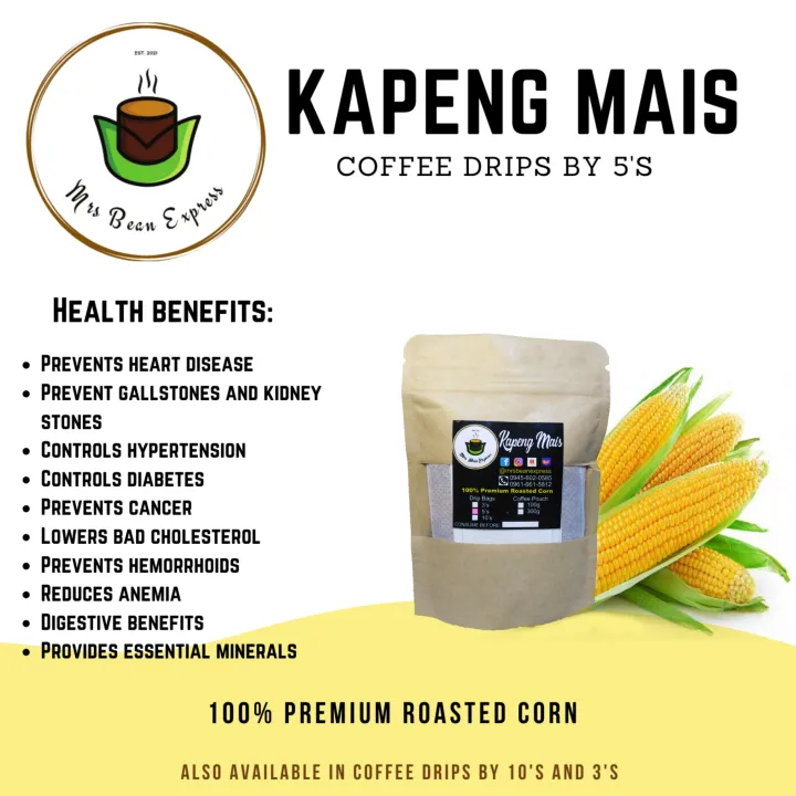 Kapeng Mais - Drip Pouch (5 pcs) | Lazada PH