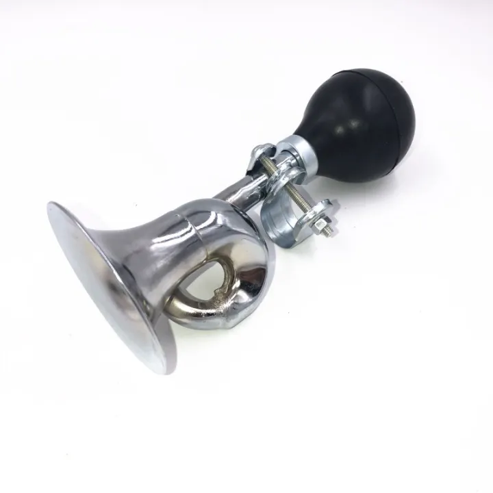 1PC จักรยานโบราณ Bell แตรจักรยาน Loud ทรัมเป็ต Retro Bugle Hooter ...